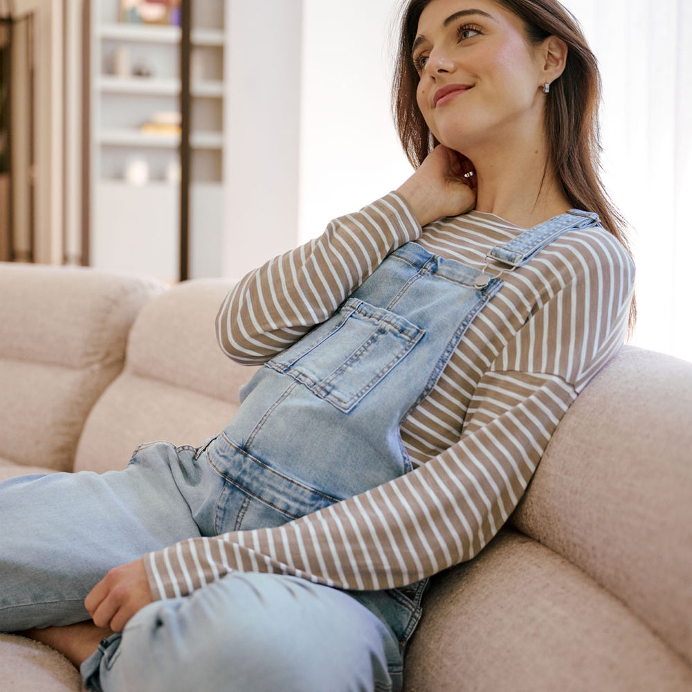 Denim Overalls - Indigo