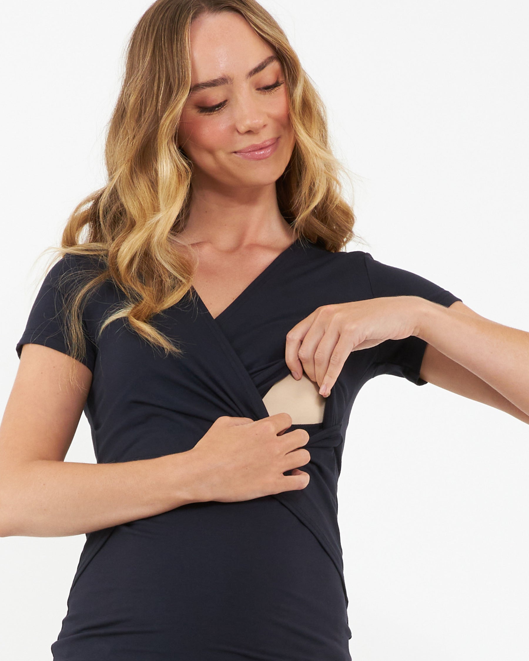 Embrace Tee - New Navy