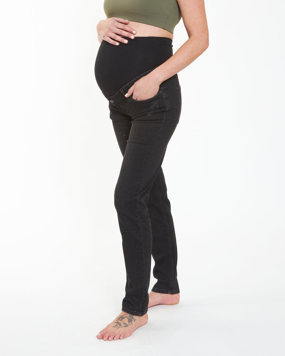 Tyler Classic Slim Leg Jean - Black