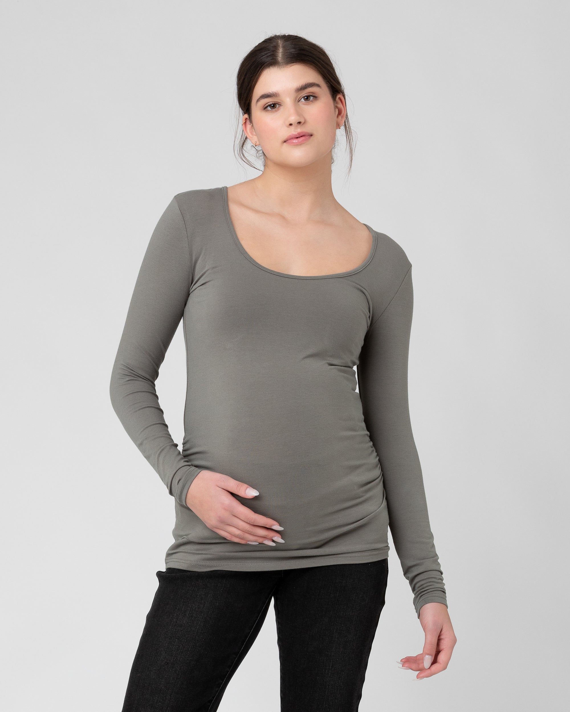 Organic Tube Top - Moss